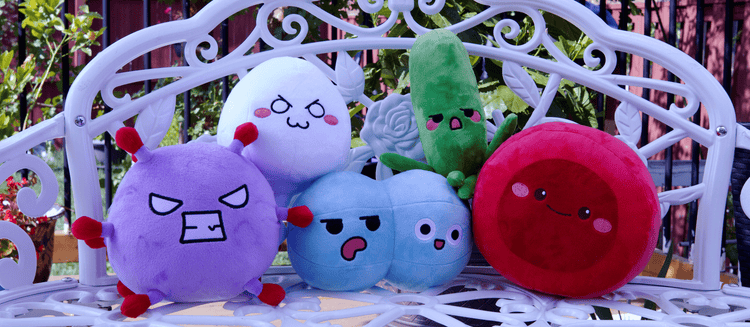 Discover the World of Microbes with these Adorable Plush Toys ...